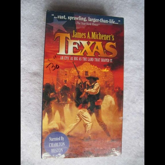 Media | Texas Charlton Heston Narrated Sealed New Republic Vhs Cassette ...